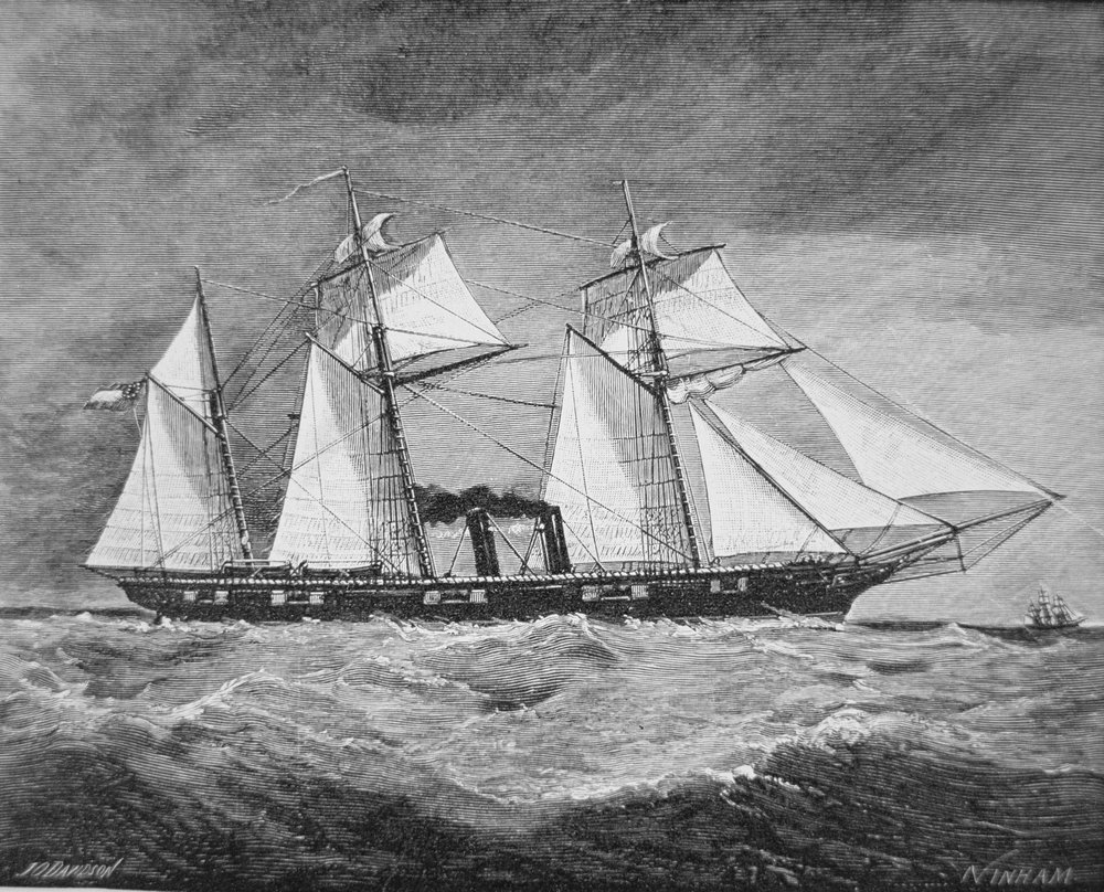 Die CSS Florida von American School: Kunstdruck kaufen