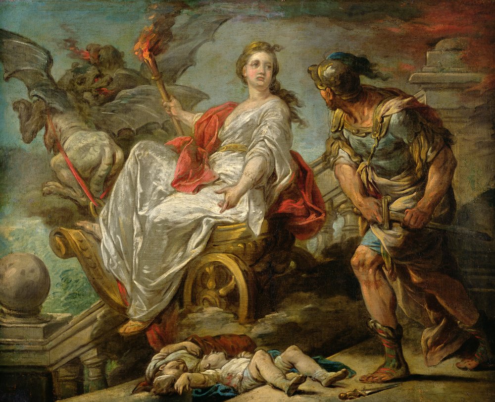 Jason und Medea von Carle van Loo: hochwertiger Kunstdruck