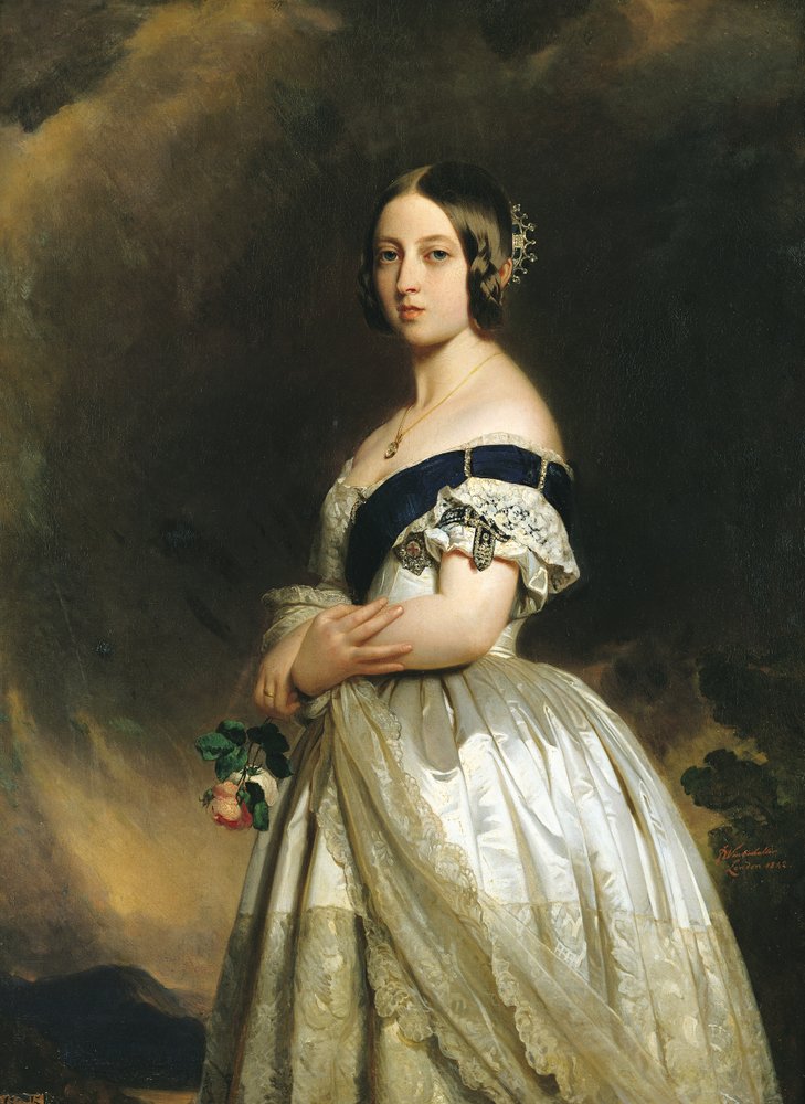 Königin Victoria (1837-1901) von Franz Xaver Winterhalter