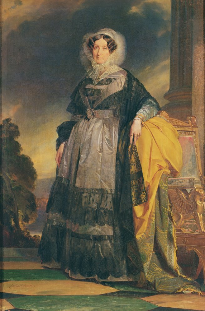 Porträt von Adelaide von Orléans (1777-1848), Mademoiselle de Chartres ...
