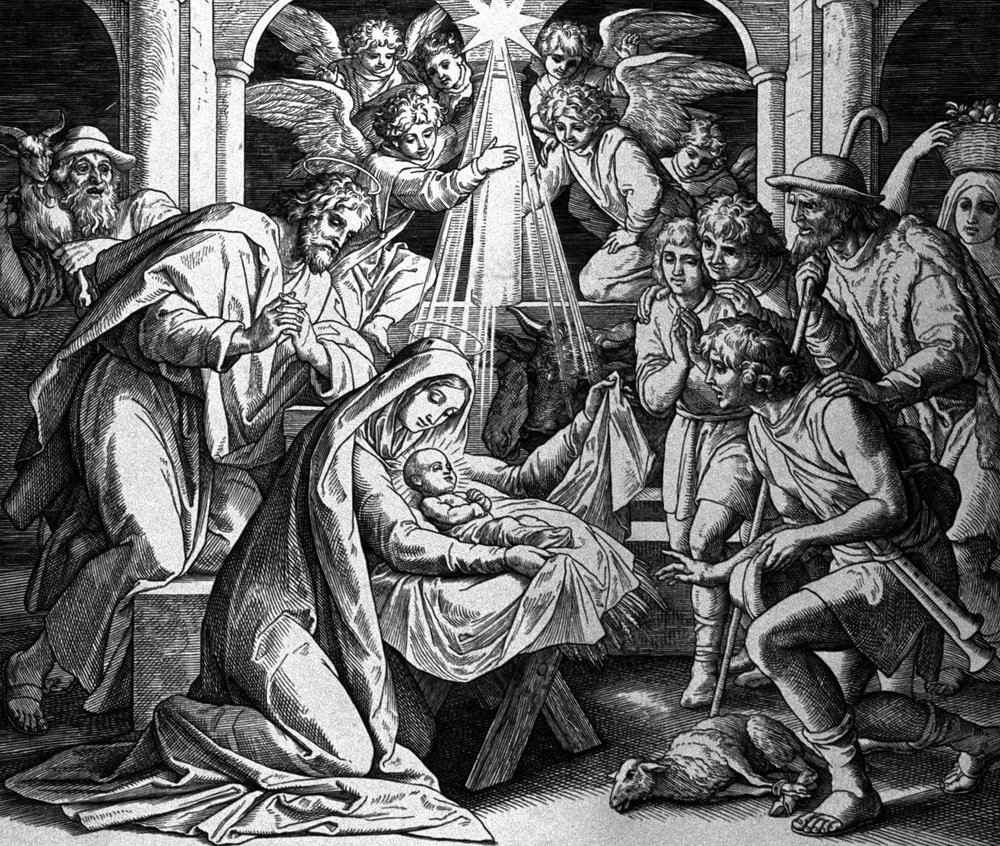 Die Geburt Christi von Julius Schnorr von Carolsfeld