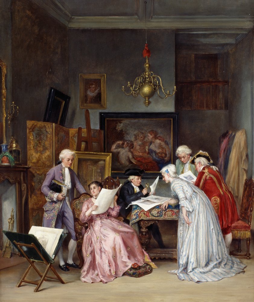 Das Sammlerstudium von Leon Marie Constant Dansaert