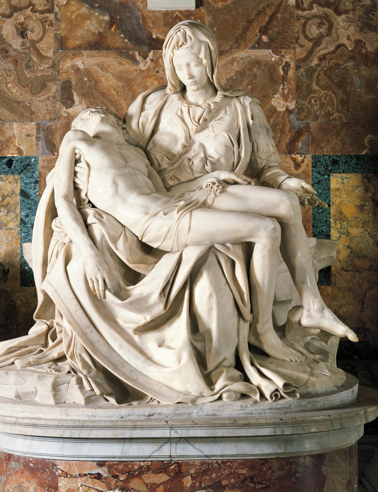 Die Pietà von Michelangelo Buonarroti: Kunstdruck kaufen