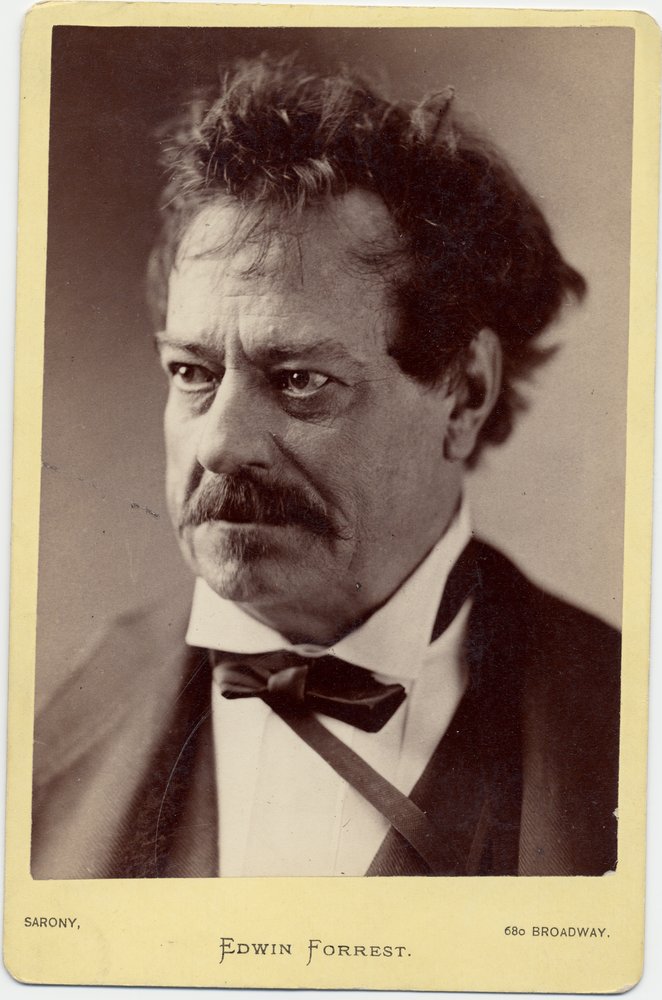 Edwin Forrest (1806-72), amerikanischer Schauspieler