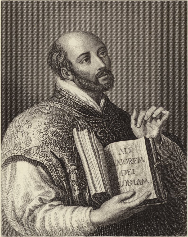 Ignatius von Loyola (Gravur) von Peter Paul (after) Rubens