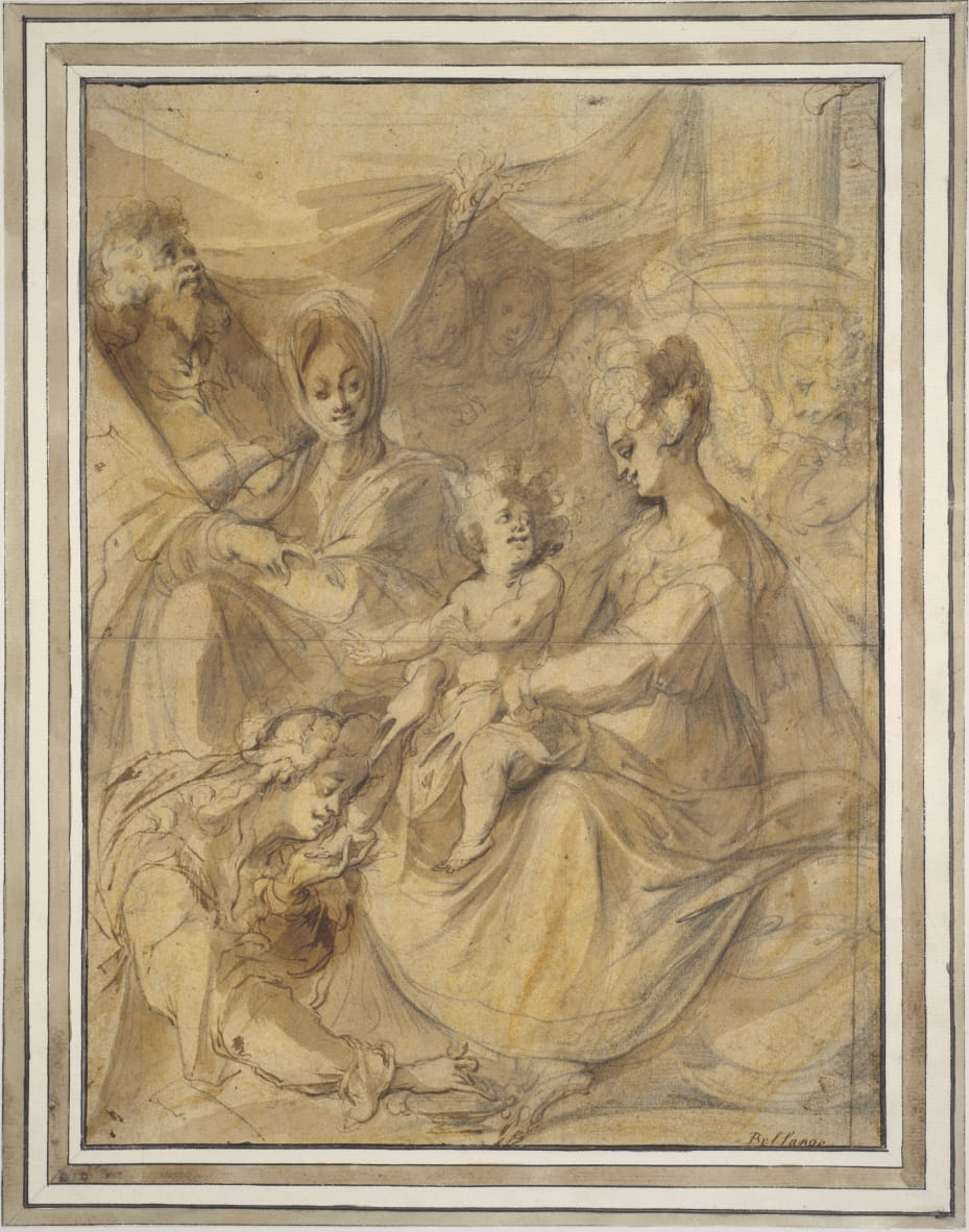 Heilige Familie mit der heiligen Anna und Maria Magdalena