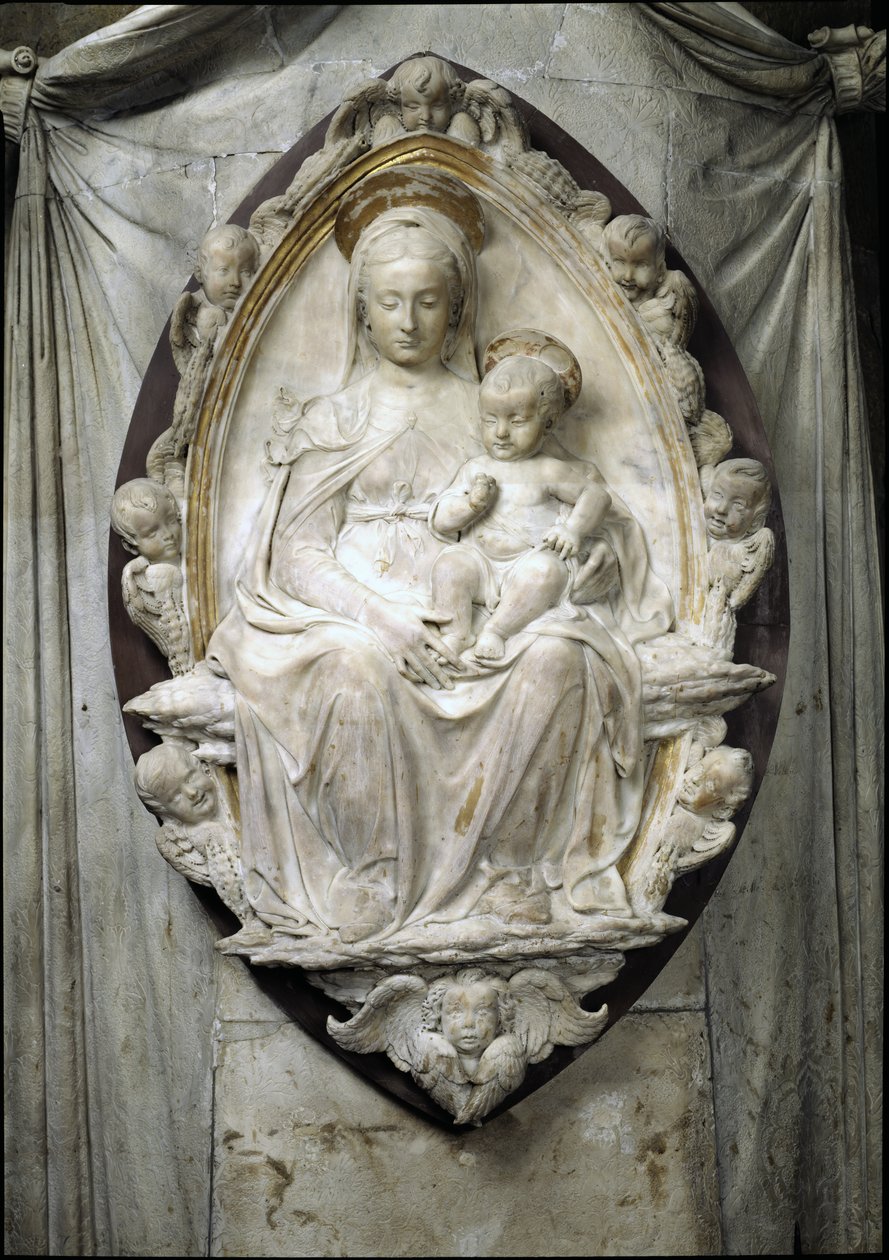 Madonna 'del Latte', 1478 von Antonio Rossellino: Kunstdruck