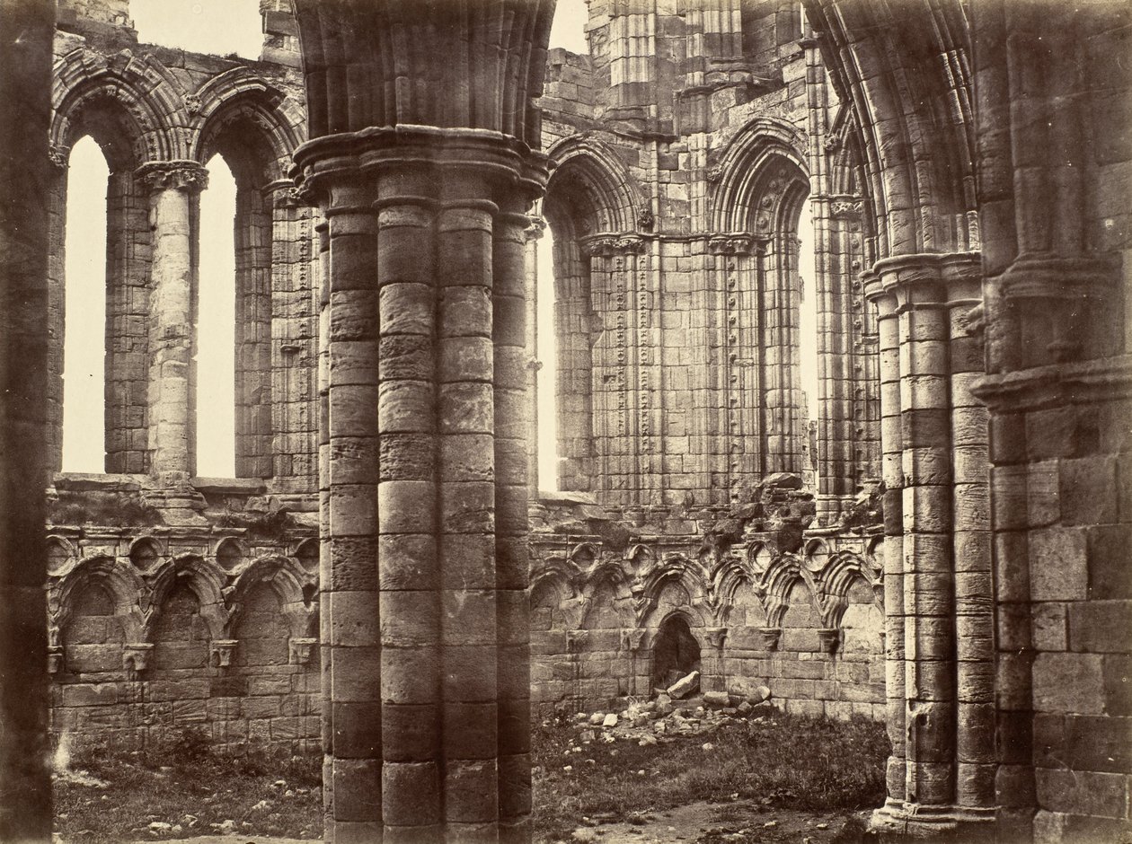 Whitby Abbey, Yorkshire, Nordquerhaus