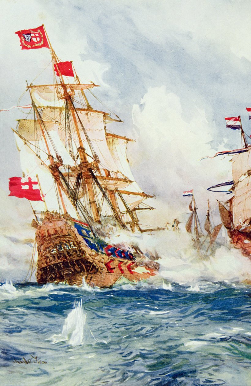 Als Blake die Meere fegte: Eine Schlacht zwischen Admiral Blake und Van ...