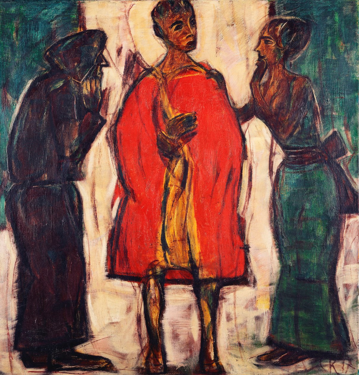 Am Scheideweg von Christian Rohlfs: Kunstdruck kaufen