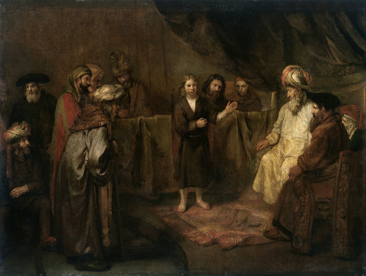 Das Jesuskind im Tempel von Gerbrand van den Eeckhout