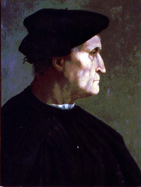 Porträt von Francesco da Castiglione von Jacopo Pontormo