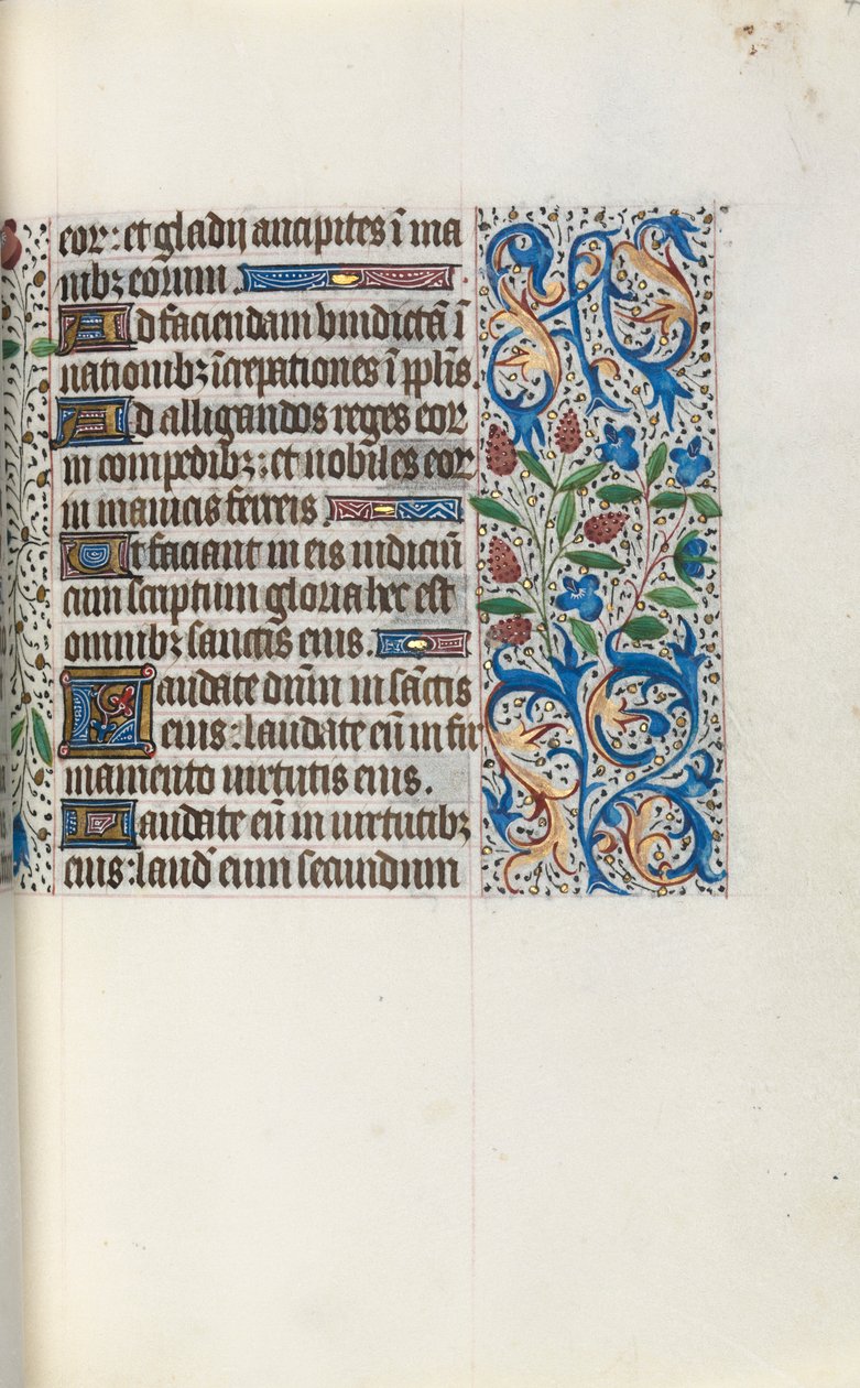 Stundenbuch Gebrauch von Rouen: fol. 46r, ca. 1470