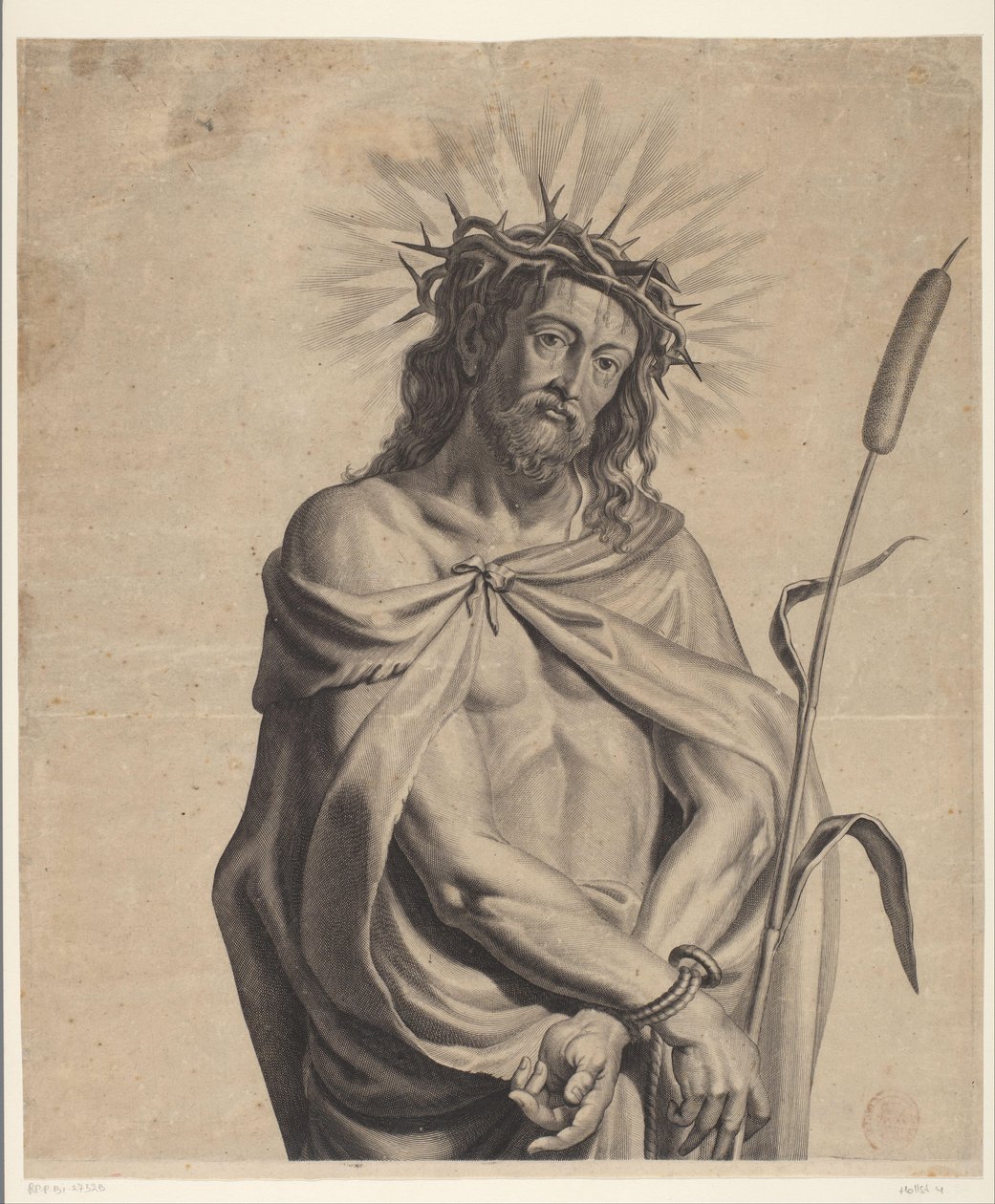 Ecce Homo von Mattheus Borrekens: hochwertiger Kunstdruck
