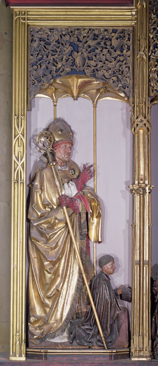 Der Isenheimer Altar, Heiliger Augustinus (um 1490)