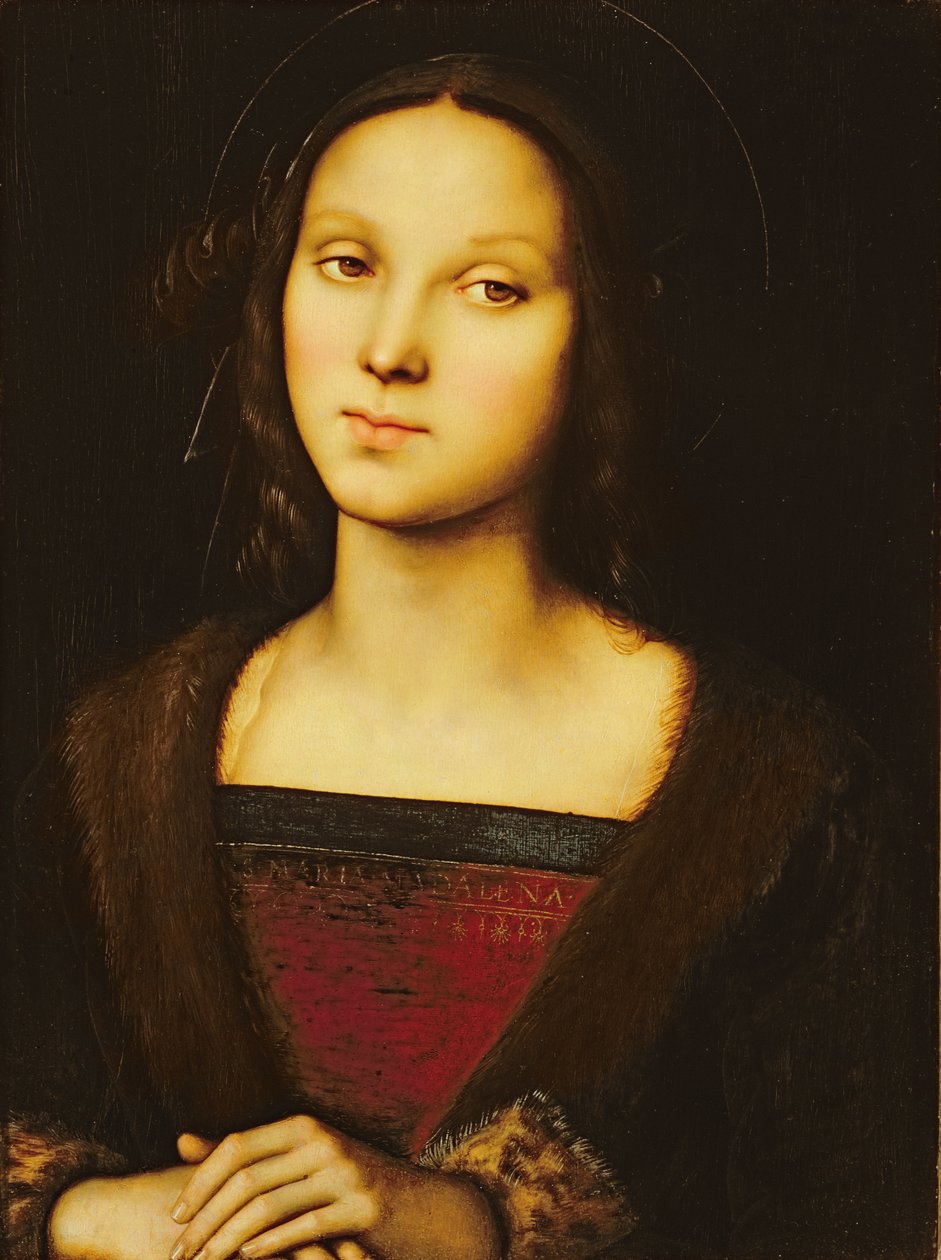 St. Maria Magdalena von Pietro Perugino: Kunstdruck kaufen