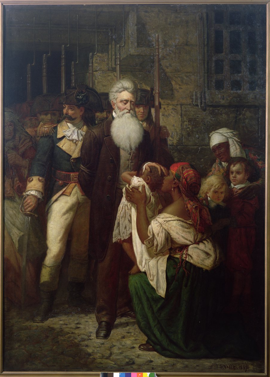 John Browns Segen von Thomas Satterwhite Noble: Kunstdruck