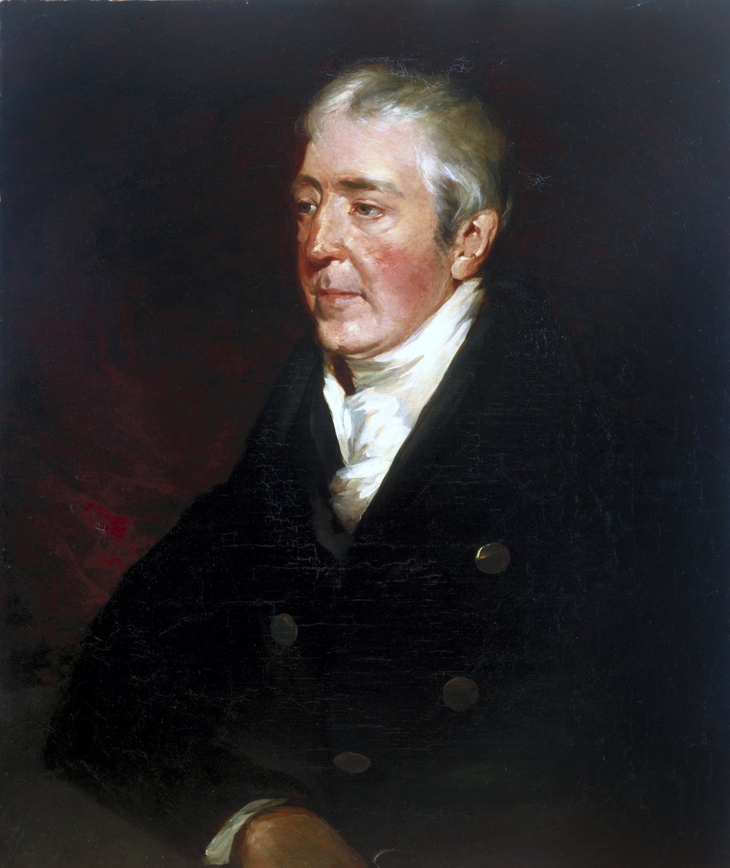 Alexander Nasmyth, Zahnarzt, ca. 1840er, Öl auf Leinwand Porträt von ...