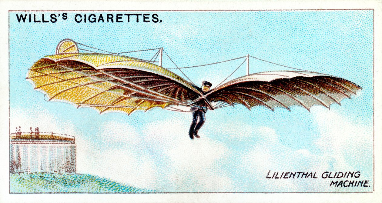 Otto Lilienthal, deutscher Gleitflugpionier und Luftfahrt-Erfinder ...