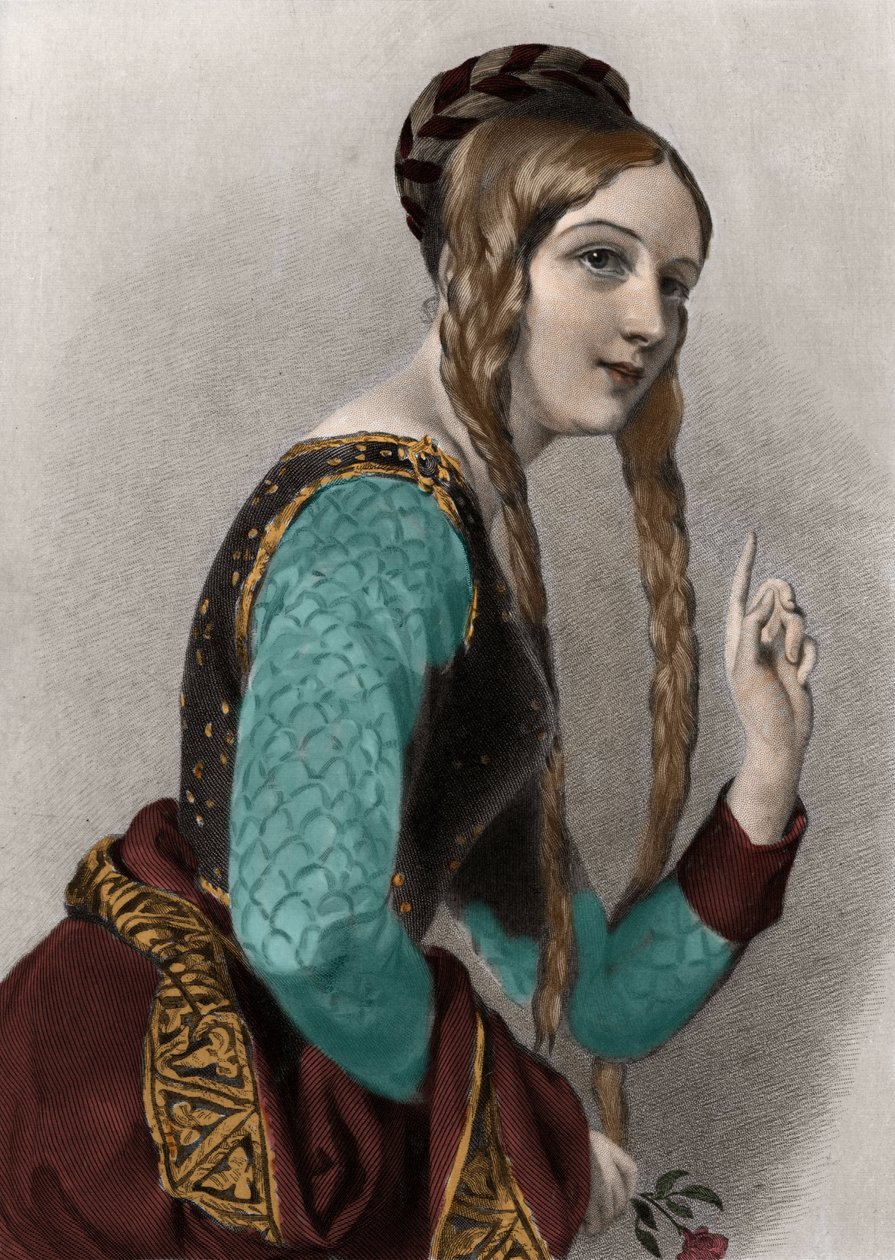 Eleonore von Aquitanien - Alienor d'Aquitaine von Unknown