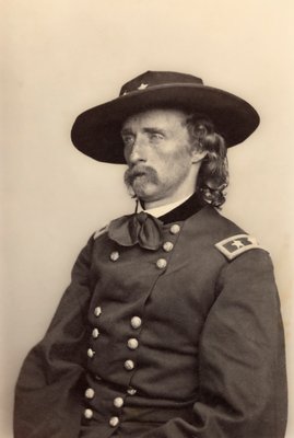 George Armstrong Custer. Porträt (Foto)