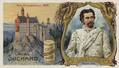 König Ludwig II. von Bayern und Schloss Neuschwanstein