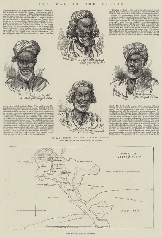 Der Krieg im Sudan von Melton Prior: Kunstdruck kaufen